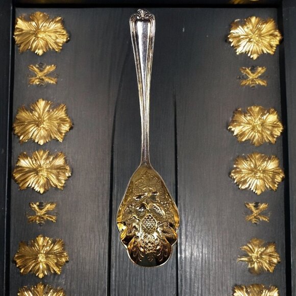 Unbranded | Dining | Vintage Sheffield England Serving Spoon Silver ...